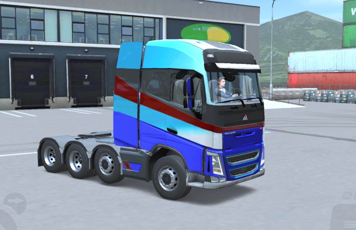Volcano VN skin DNM - Truckers of Europe 3 Skins