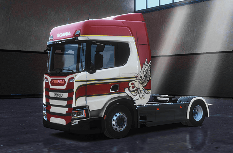 Stream RT skin V8 Griffin - Truckers of Europe 3 Skins