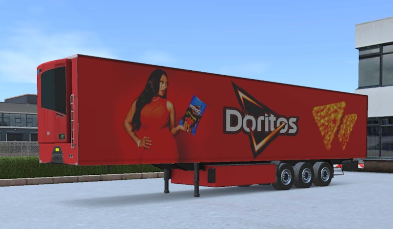 Refrigated Trailer skin Doritos - Truckers of Europe 3 Skins
